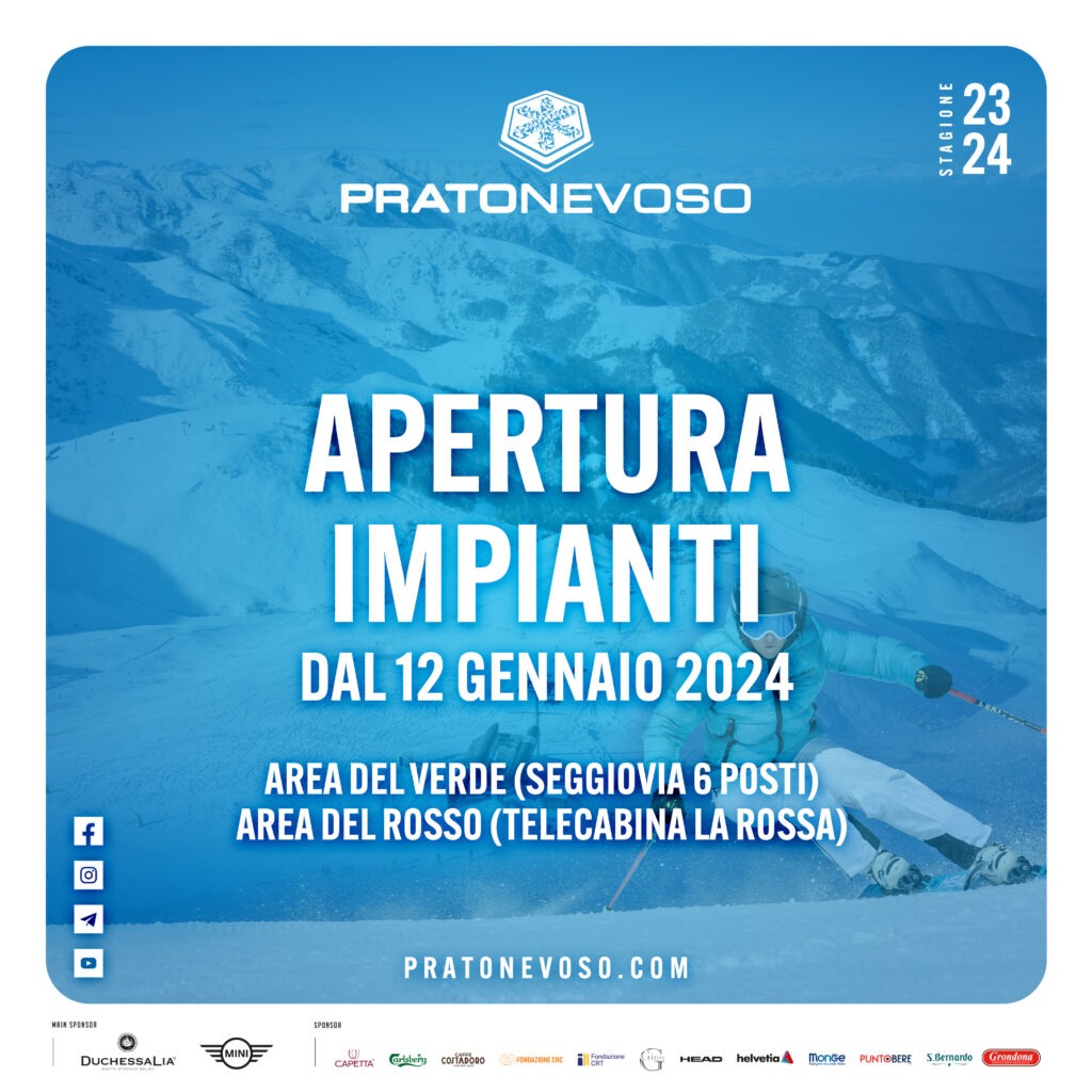 Prato Nevoso apre tutti i suoi impianti - Prato Nevoso Ski